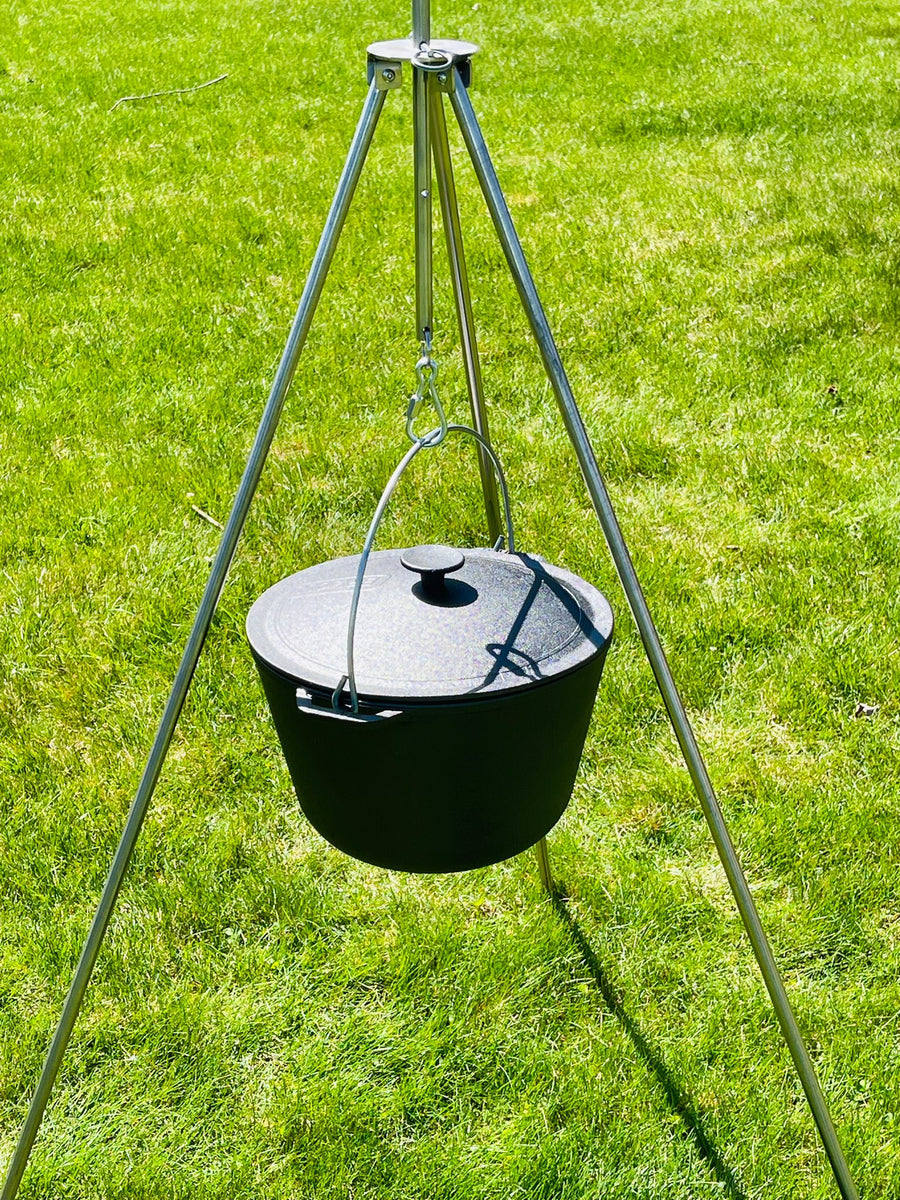 Heavy-duty Stainless Steel Tripod For Cauldron – Timeless Steel