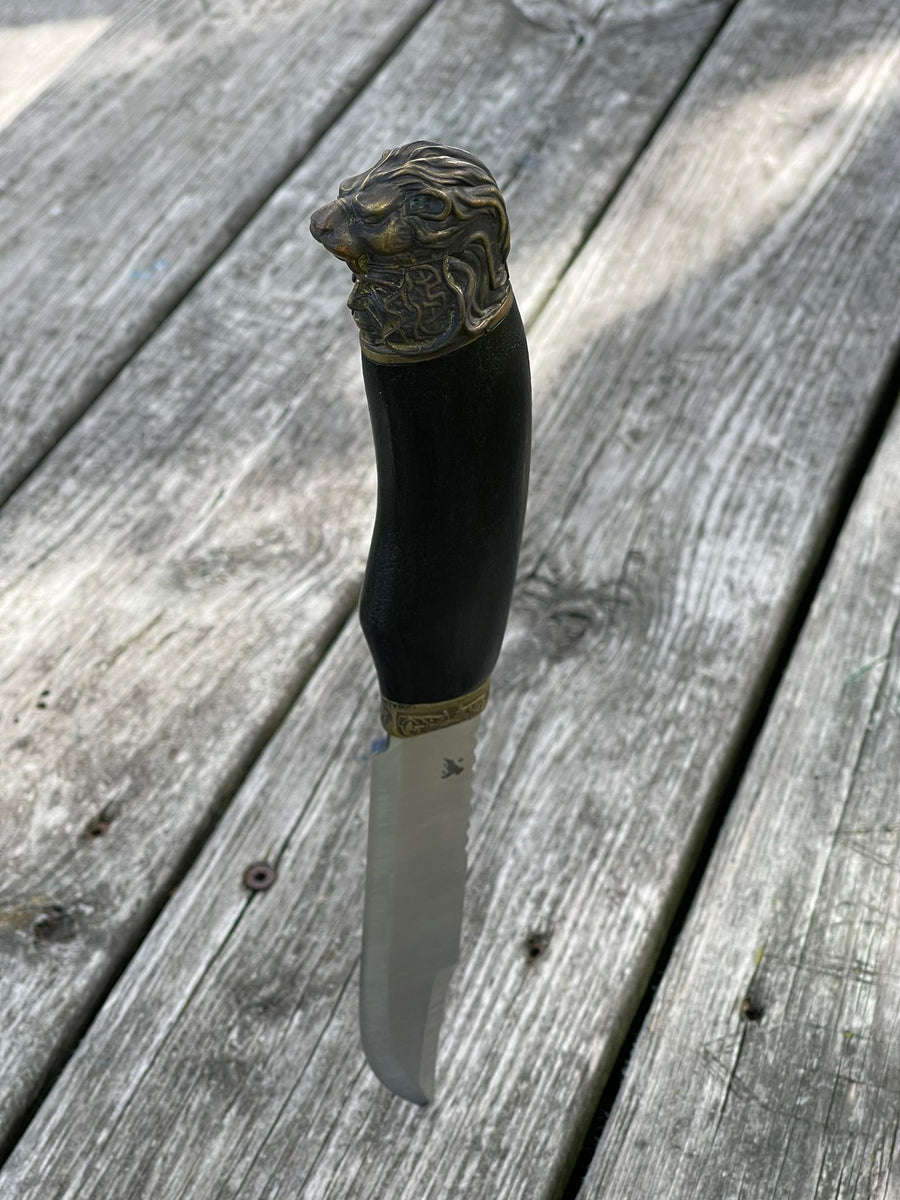 Heavy-duty KNIFE Viking Simple with case – Timeless Steel