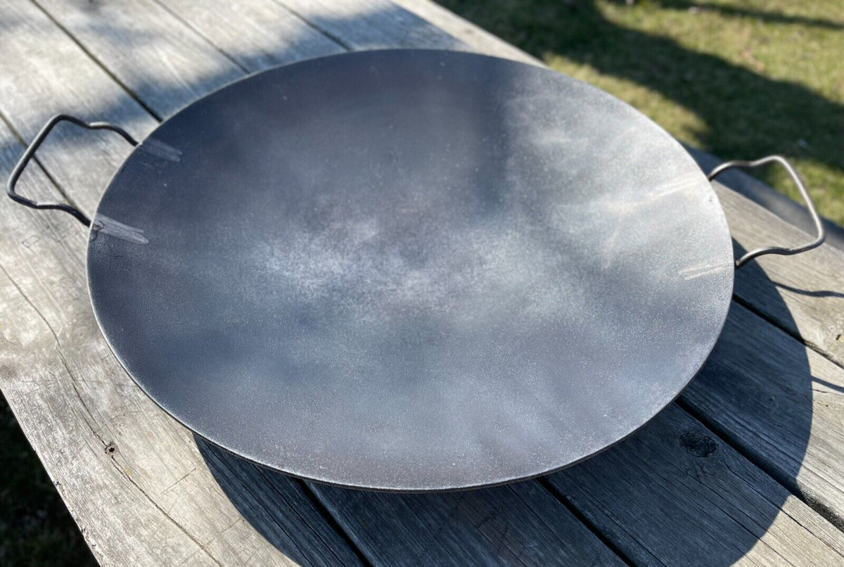 Heavy-duty Steel Discada 22" / BBQ Disc / Wok – Timeless Steel